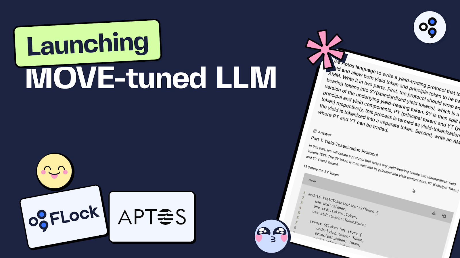 FLock.io’s Aptos LLM outperforms ChatGPT-4o in generating Move-specific code, setting new ...